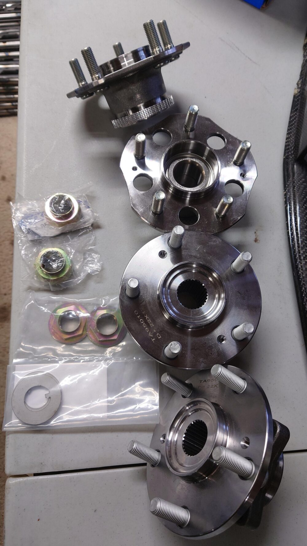 FFC 5-Lug Front Rotor Over Hub Conversion with Rear Hubs - FatFour Customs